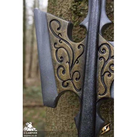 Kingsguard Halberd - 75in - LARP - Foam & Latex - Two-Handed Polearm