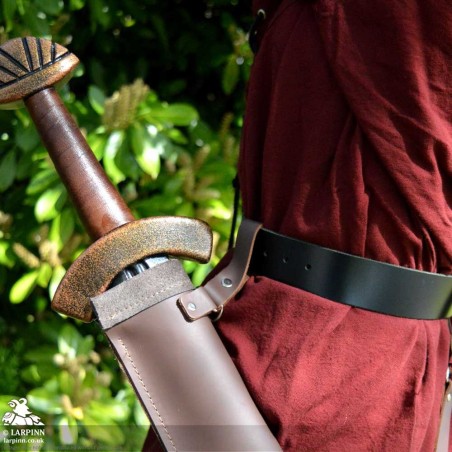 Stuart Long Sword Scabbard - Single Edged - Full Scabbard - Blade Frog