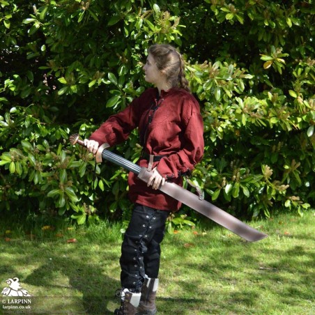 Stuart Long Sword Scabbard - Single Edged - Full Scabbard - Blade Frog