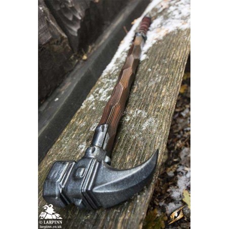 Warhammer - 34in - LARP - Foam & Latex Weapon - One-Handed Hammer