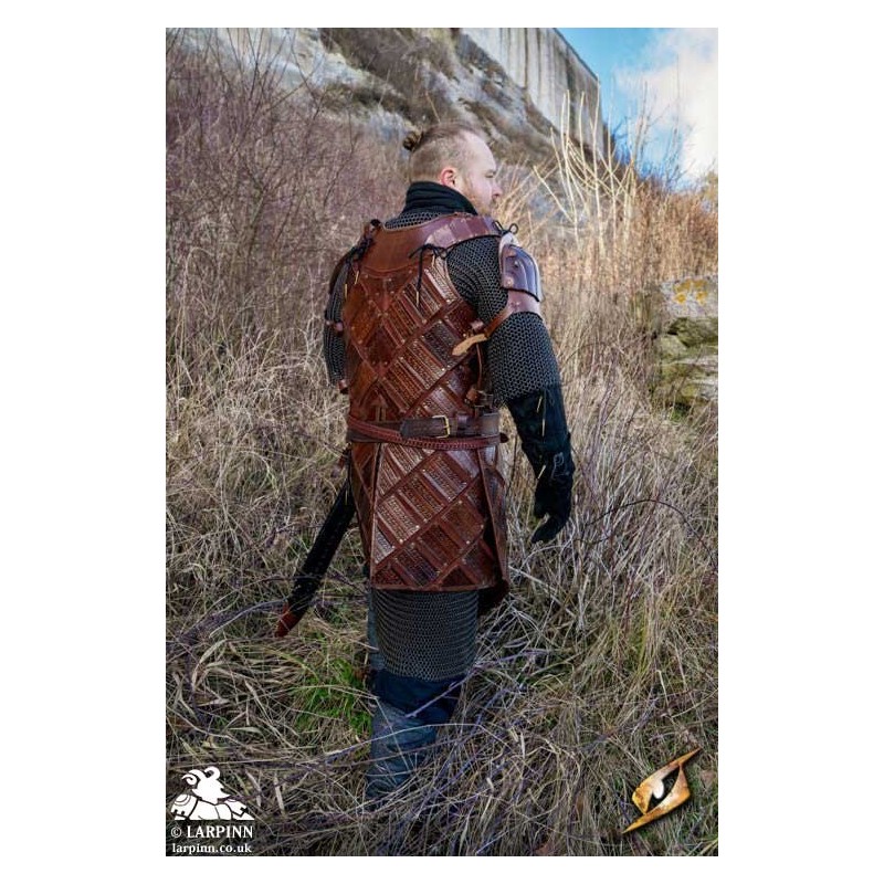 Woodsman Armour - Brown - Long LARP Leather Armour