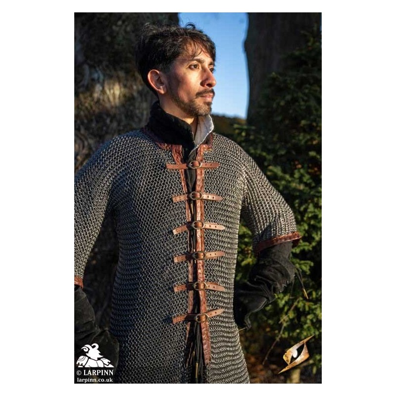 Soldier Chainmail Shirt - Natural Finish - LARP Chain Mail Armour