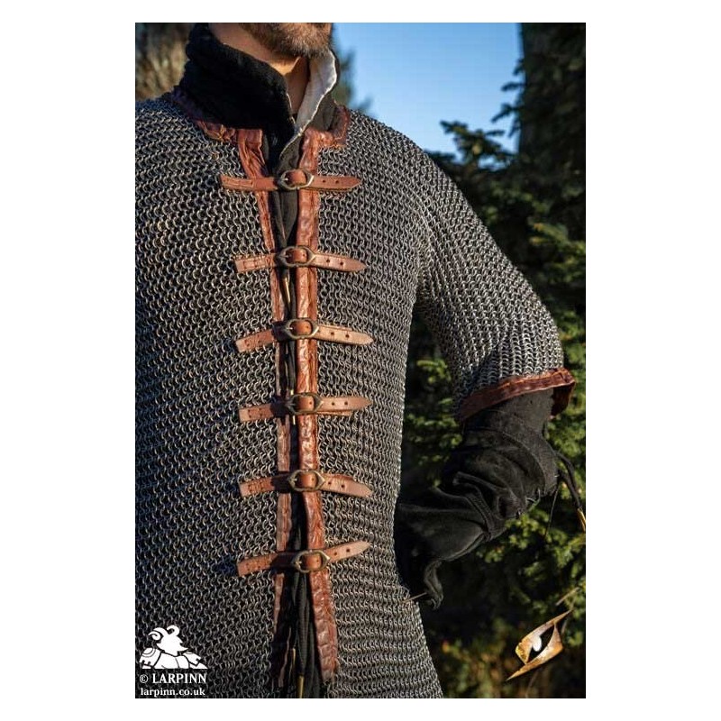Soldier Chainmail Shirt - Natural Finish - LARP Chain Mail Armour