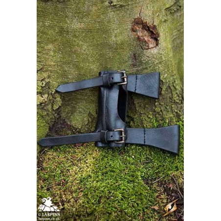 Rogue - Swordholder - Black - Leather Scabbard - LARP Sword Sheath