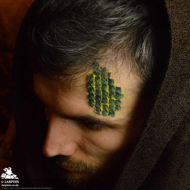 Naga Prosthetic - Snake Scale FX - Dragon - Mermaid - Fish - Make Up ...