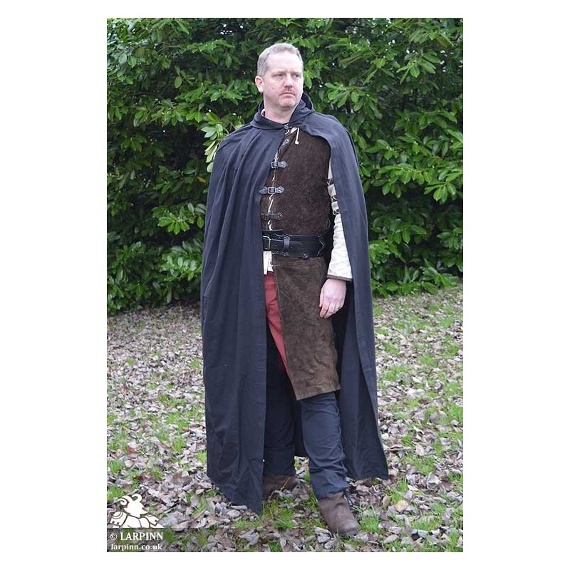 Lungo Long Cloak - 100% Cotton Cape - LARP, Cosplay & Theatre Costume
