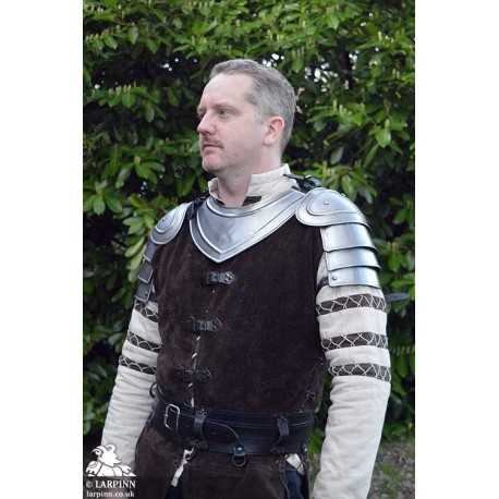Adam Shoulder Plates - Small - Spaulders & Pauldrons - LARP Armour