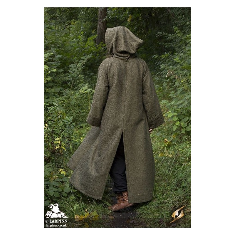 Monk Robe - Green - Benedict Robe - LARP Costume - Cleric - Mage