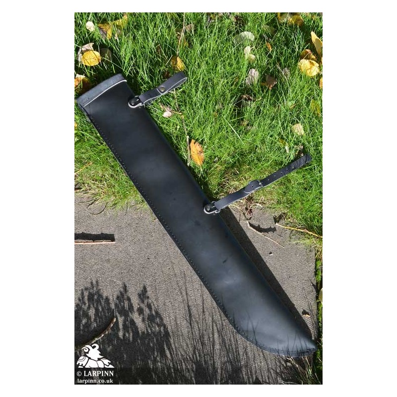 Bone Sword Full Scabbard - LARP Weapon Sheath - Holster