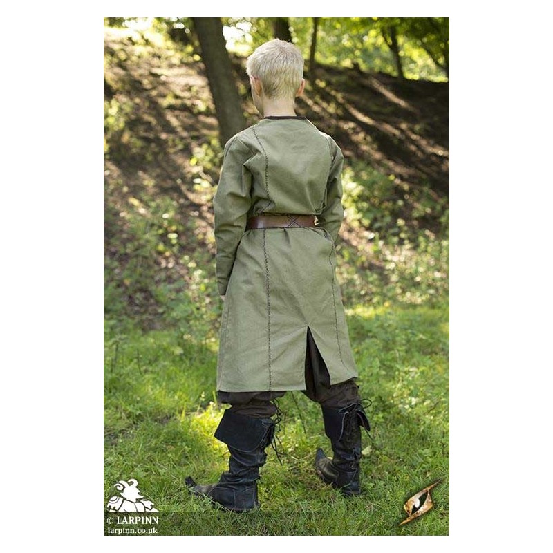 Children's Elven Tunic - Dryad Green - LARP, Cosplay & Theatre Costume ...
