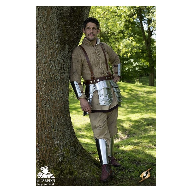 Warrior Upper Leg Armour - Metal Tassets - LARP Plate Armour