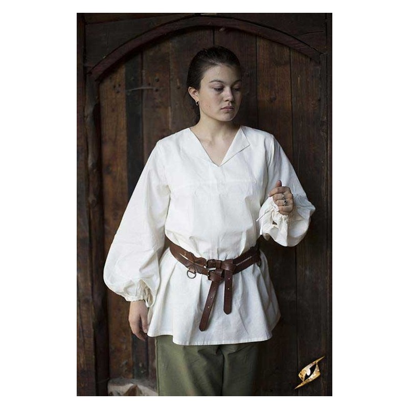 Godfrey Shirt - Off White - Medieval Costume - LARP - Cosplay Outfit