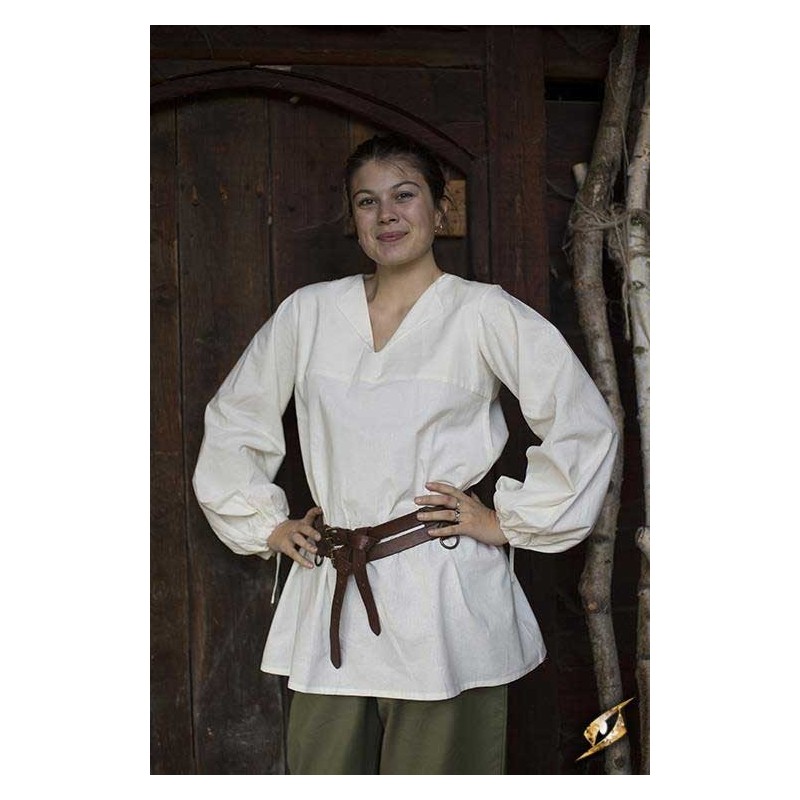 Godfrey Shirt - Off White - Medieval Costume - LARP - Cosplay Outfit
