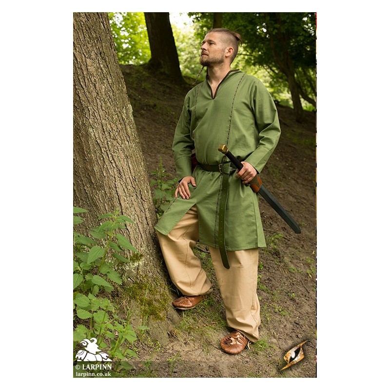 Elven Tunic - Dryad Green - LARP, Cosplay & Theatre Costume - Elf