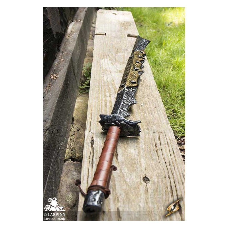 Choppa Orc Sword - 42in - LARP - Foam & Latex Blade - Two Handed