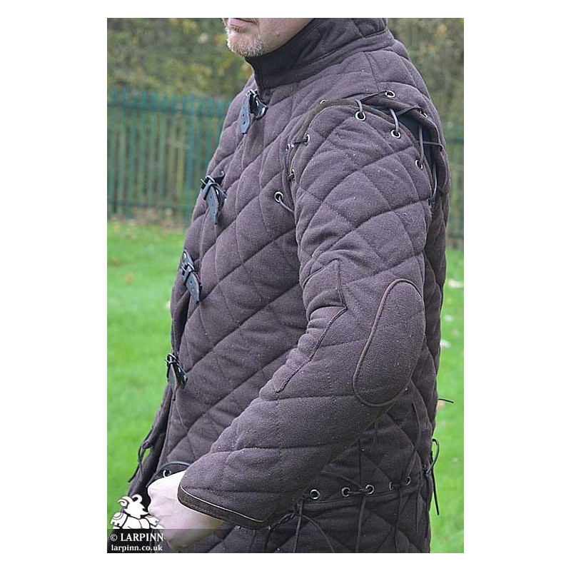 Arthur Gambeson Set - Brown - Padded LARP Armour