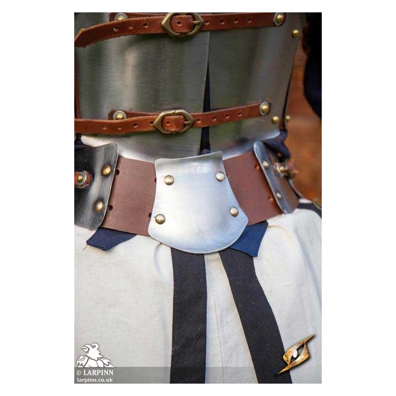 Renegade Belt & Tasset - Steel - Womens LARP armour - Metal Plate