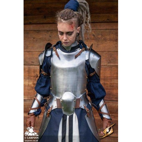 Renegade Belt & Tasset - Steel - Womens LARP armour - Metal Plate